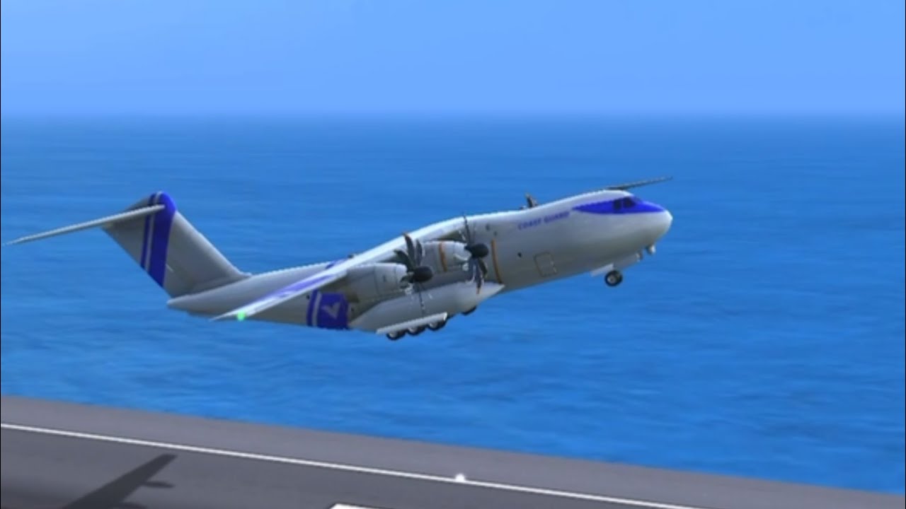 Whitestone Crago Flight 3356 || Crash Animation || Turboprop flight ...