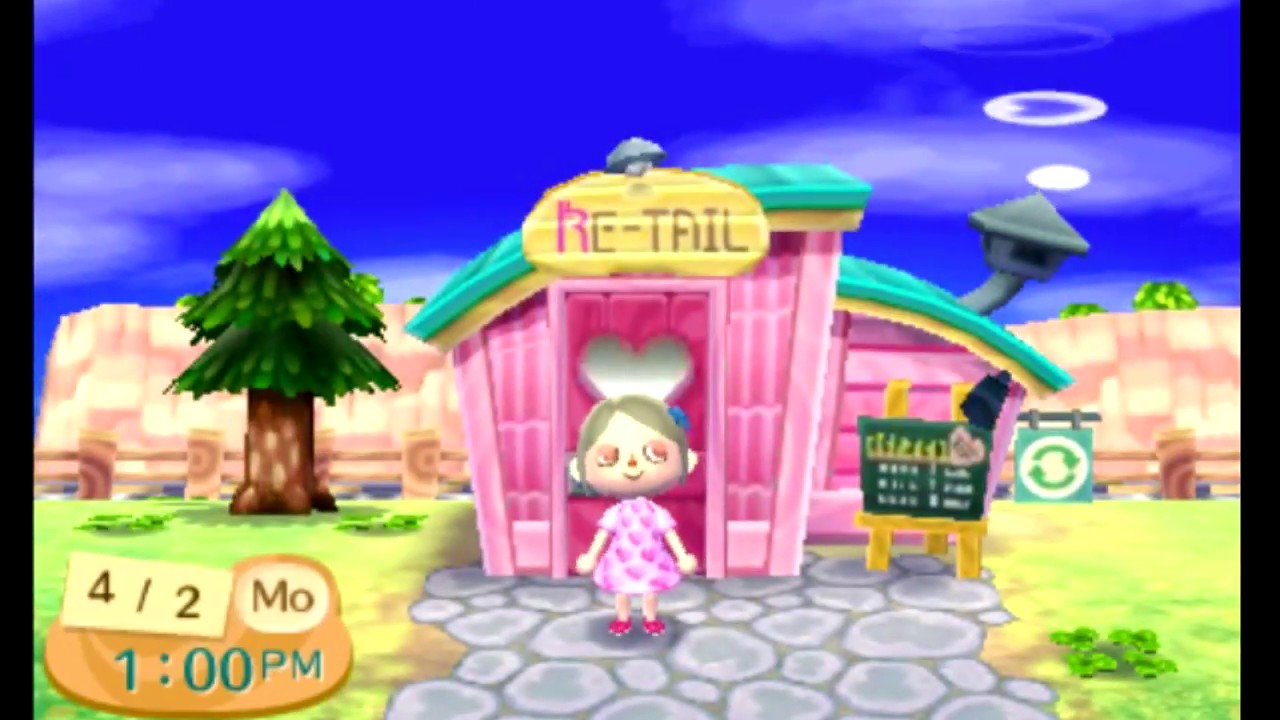 Animal Crossing New Leaf: Welcome Amiibo - Spring: Day #2 - YouTube