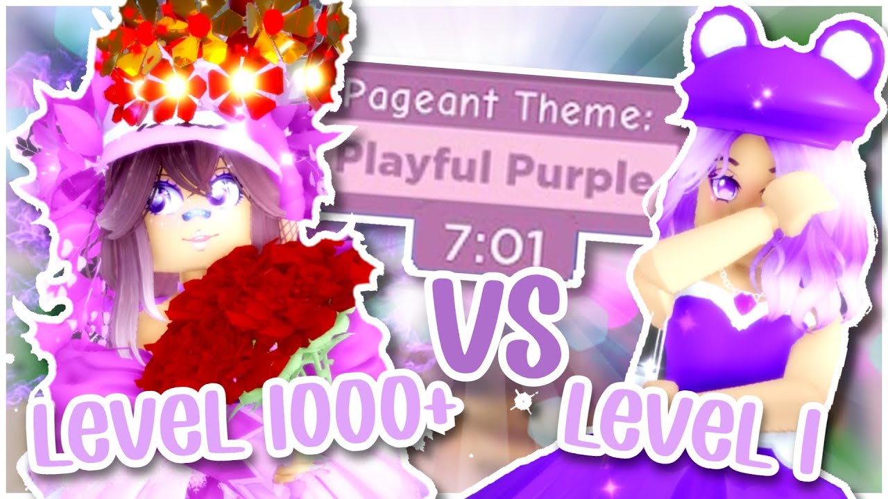Level 1000 VS Level 1 in SUNSET ISLAND Challenge! | Royale High Sunset ...