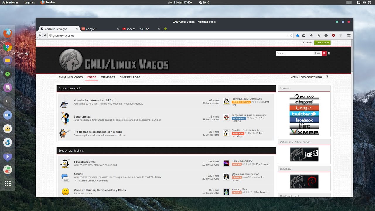 GNU/Linux Vagos: Aquellos foros antiguos - YouTube