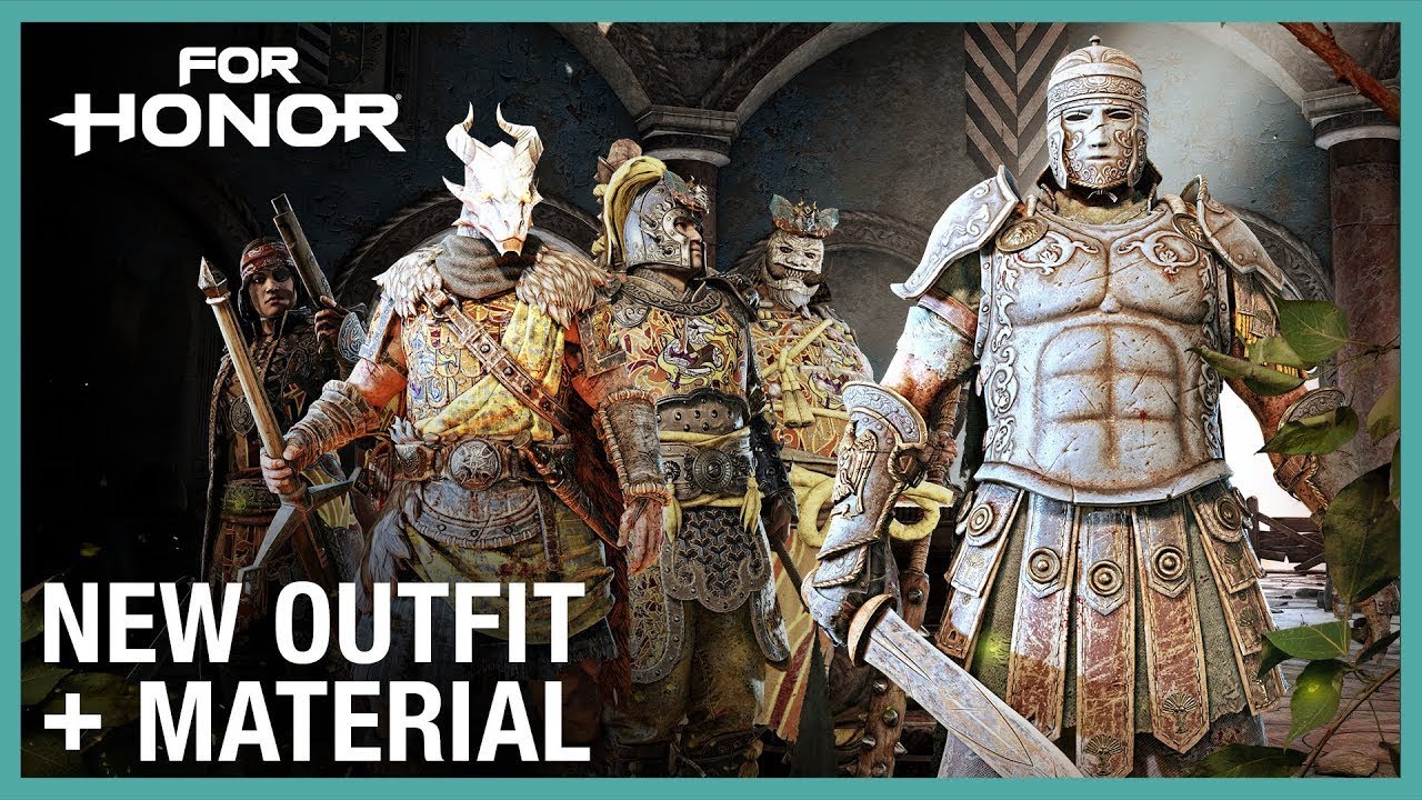 For Honor: New Illustrious Outfit and New Material | Weekly Content 3 ...
