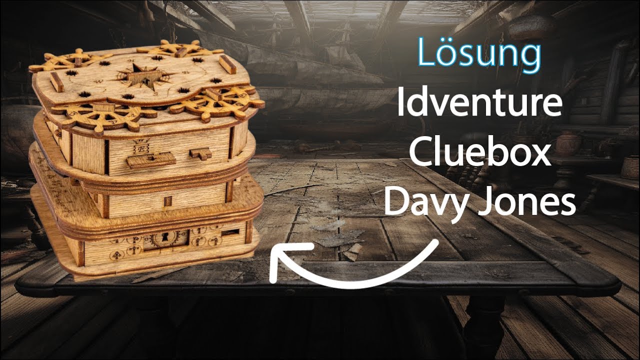 Idventure Cluebox Lösung Davy Jones Locker - YouTube