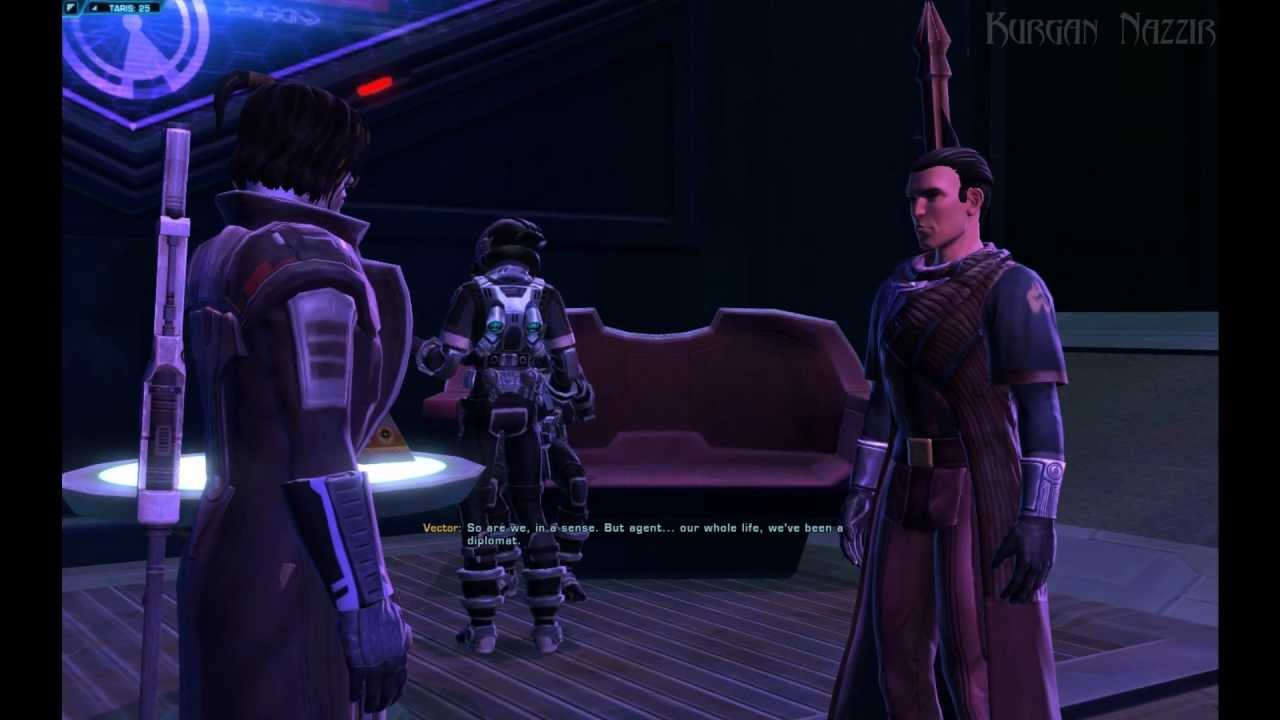 SWTOR - Talking with Vector (Agent) - YouTube