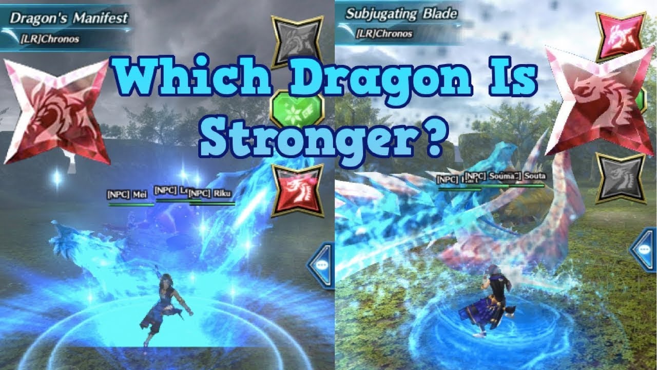 Dragon Project Dragons Manifest vs Subjugating Blade - YouTube