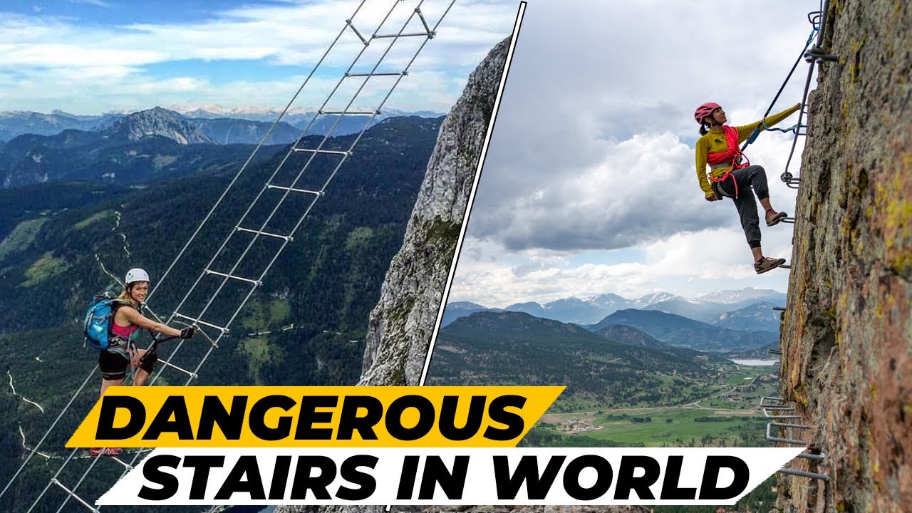 5 Most Dangerous Stairs In The World | Steepest Stairs In The World ...