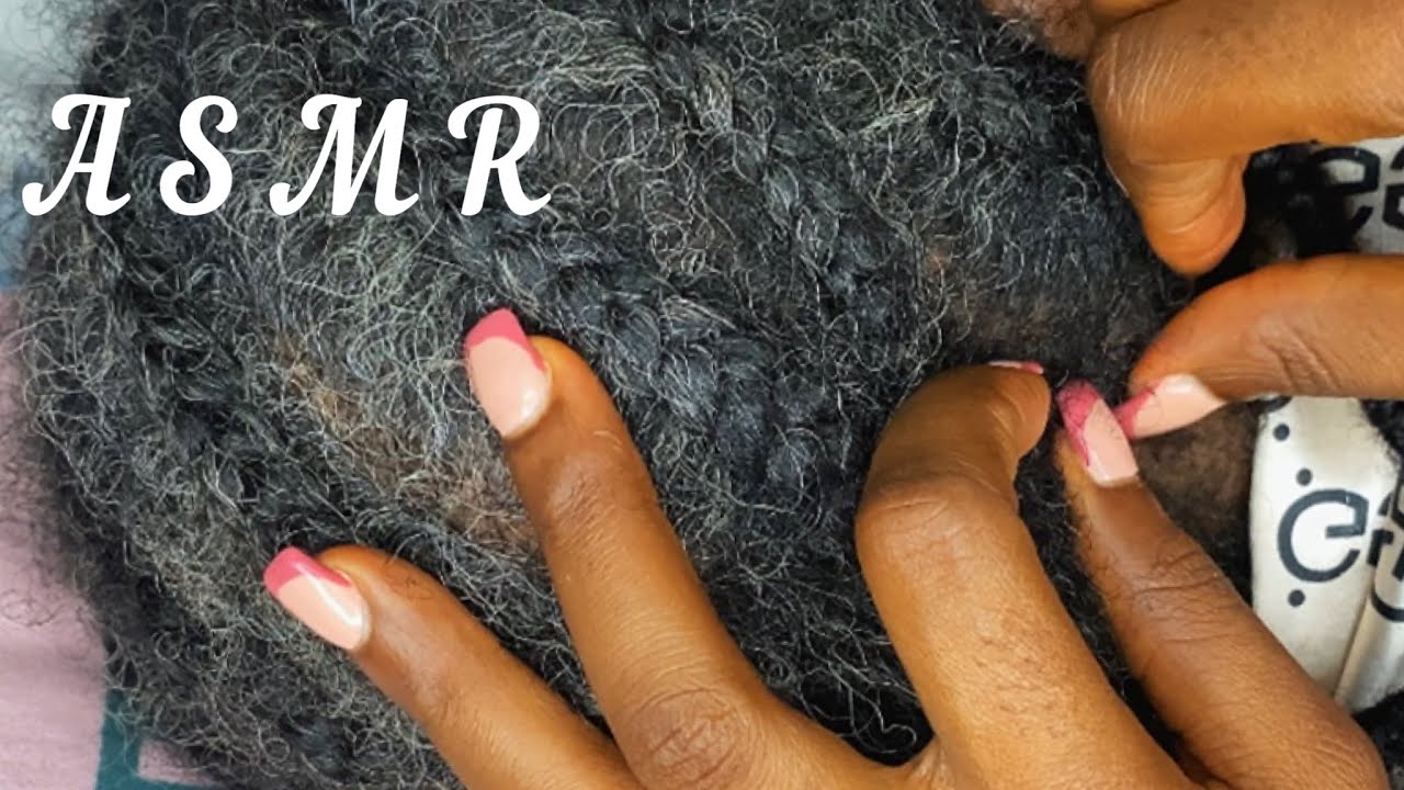 ASMR || SATISFYING HAIR SCRATCH FOR SLEEP 😴 # ...