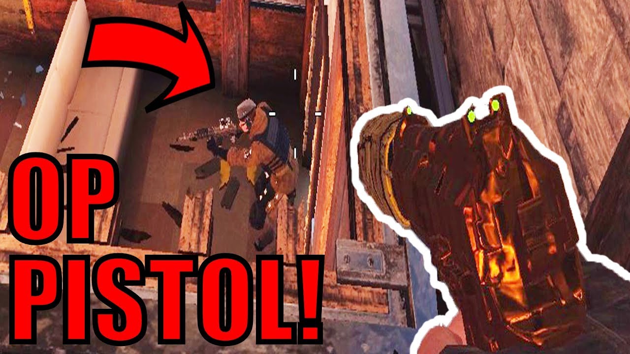 CAVEIRA'S Pistol Is Now OP! - Rainbow Six Siege Gameplay - YouTube