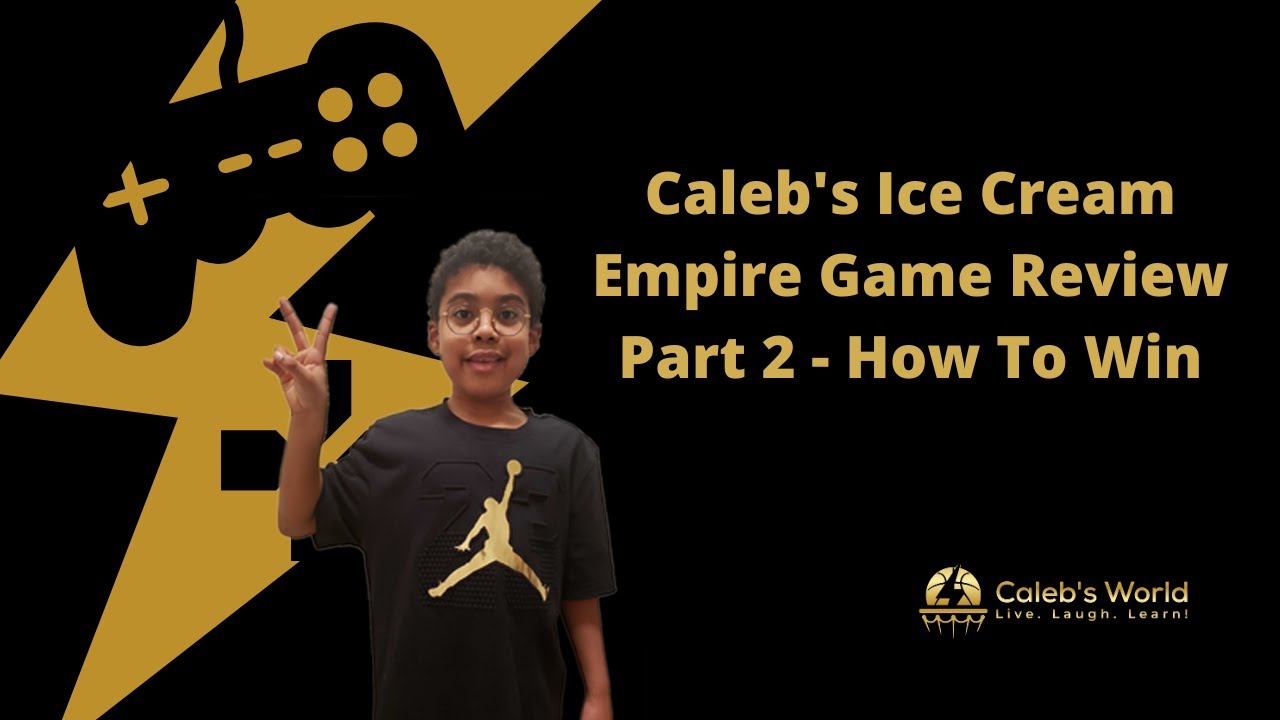 Board Game - Caleb's Ice Cream Game Review Part 2 - How He Successfully ...
