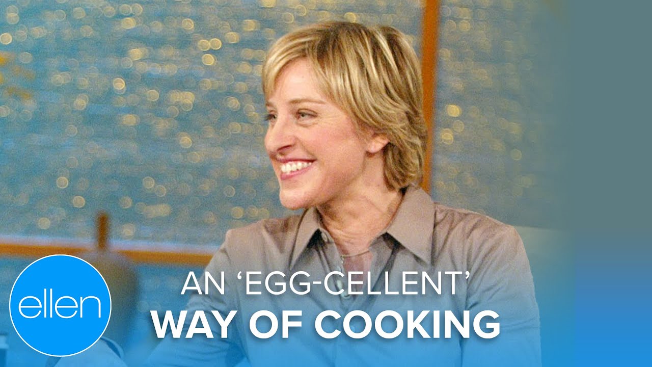 Ellen’s Egg-cellent Way of Cooking - YouTube