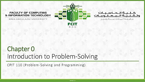 CPIT 110 - Programming and Problem-Solving - YouTube