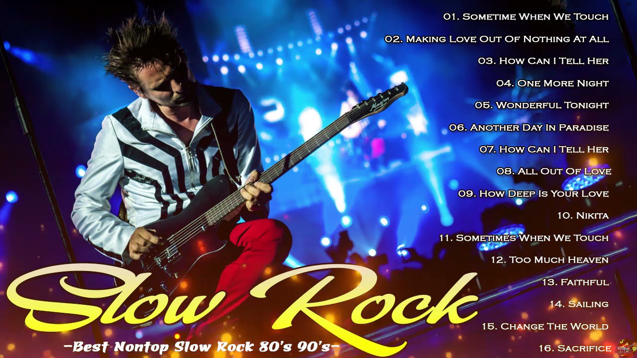 Slow Rock Rock Ballads 70' 80' 90' Playlist - Oasis, Scorpions, Led ...
