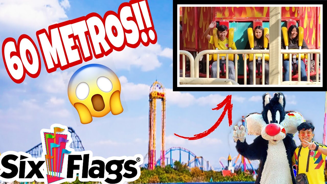VLOG#7-VINE A SIX FLAGS 🇲🇽‼🎢😨 - YouTube