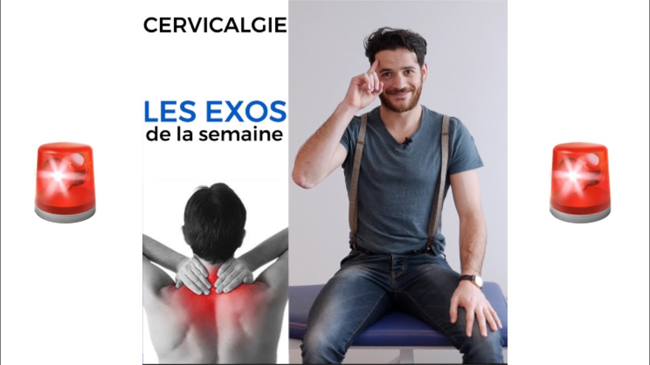 cervicalgie étirements et renforcement - YouTube