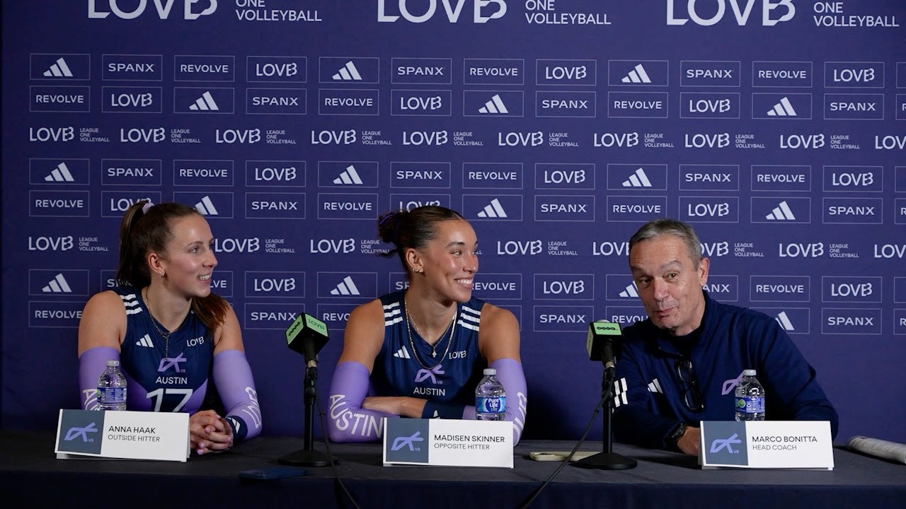 LOVB Austin Press Conference | January 25, 2025 - YouTube