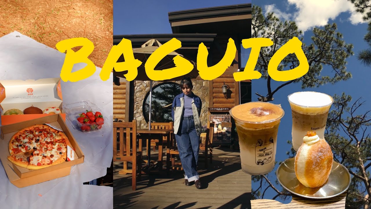 BAGUIO vlog | Camp John Hay Picnic | Cute Cafes + food trip - YouTube