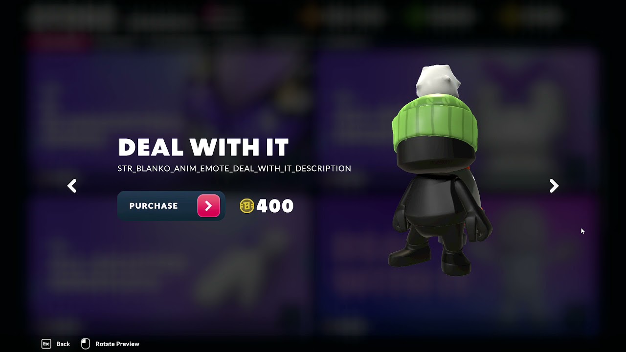 Deal With It Emote - Blankos Block Party (Early Access) - YouTube