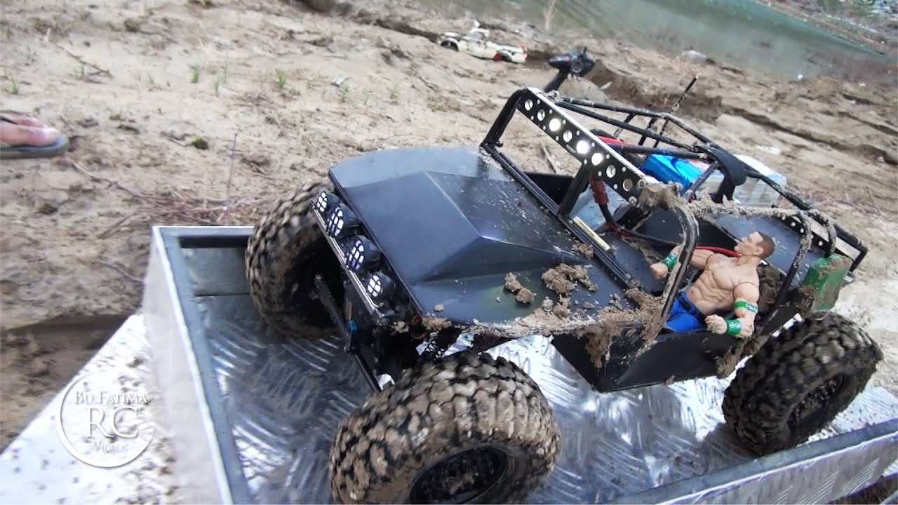 RC Scale 4x4 Cars Beach Crawling, Rc4wd TF2, SubZero, Axial Scx10 - YouTube