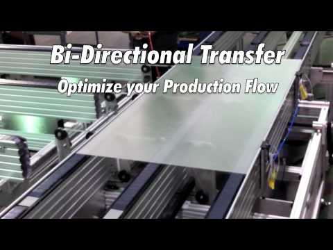 PV Module Equipment - Solar Conveyor Product Line - YouTube