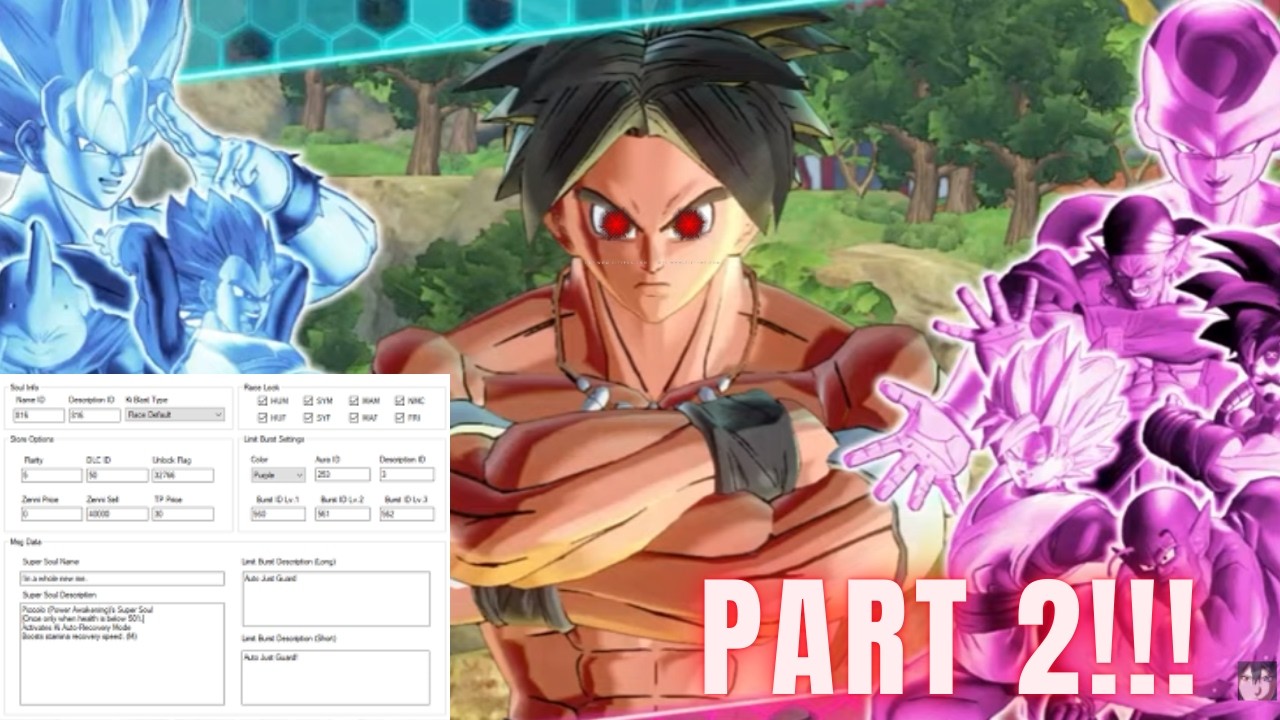How To Make A Modded Super Soul - Part 2 (Xv2 Mods) - YouTube