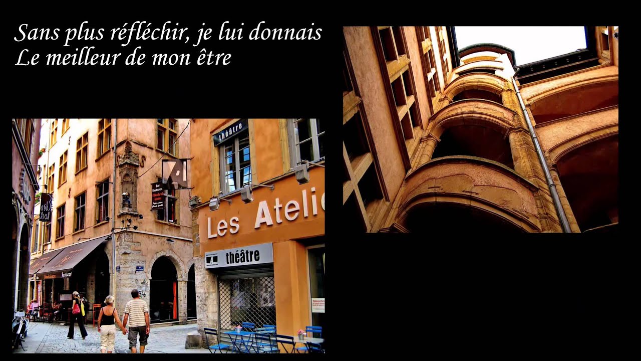 Mon amant de saint-jean Lucienne Delyle avec paroles with lyrics com ...