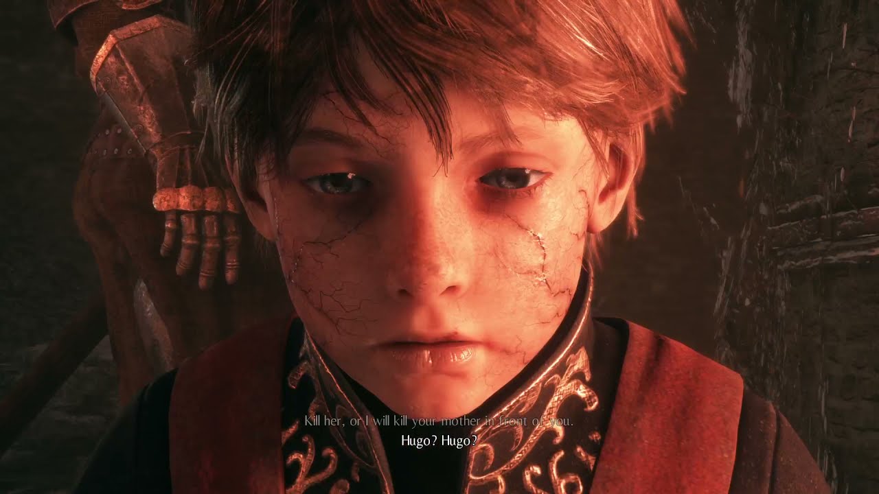 A Plague Tale: Innocence PS5 60fps Lord Nicholas Boss fight - YouTube