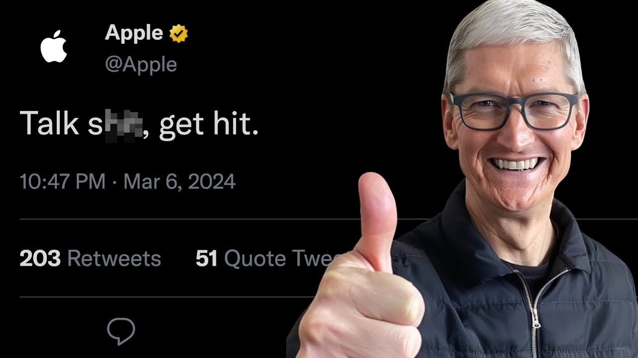 Banned For A Tweet? Apple's Gone Mad. - YouTube