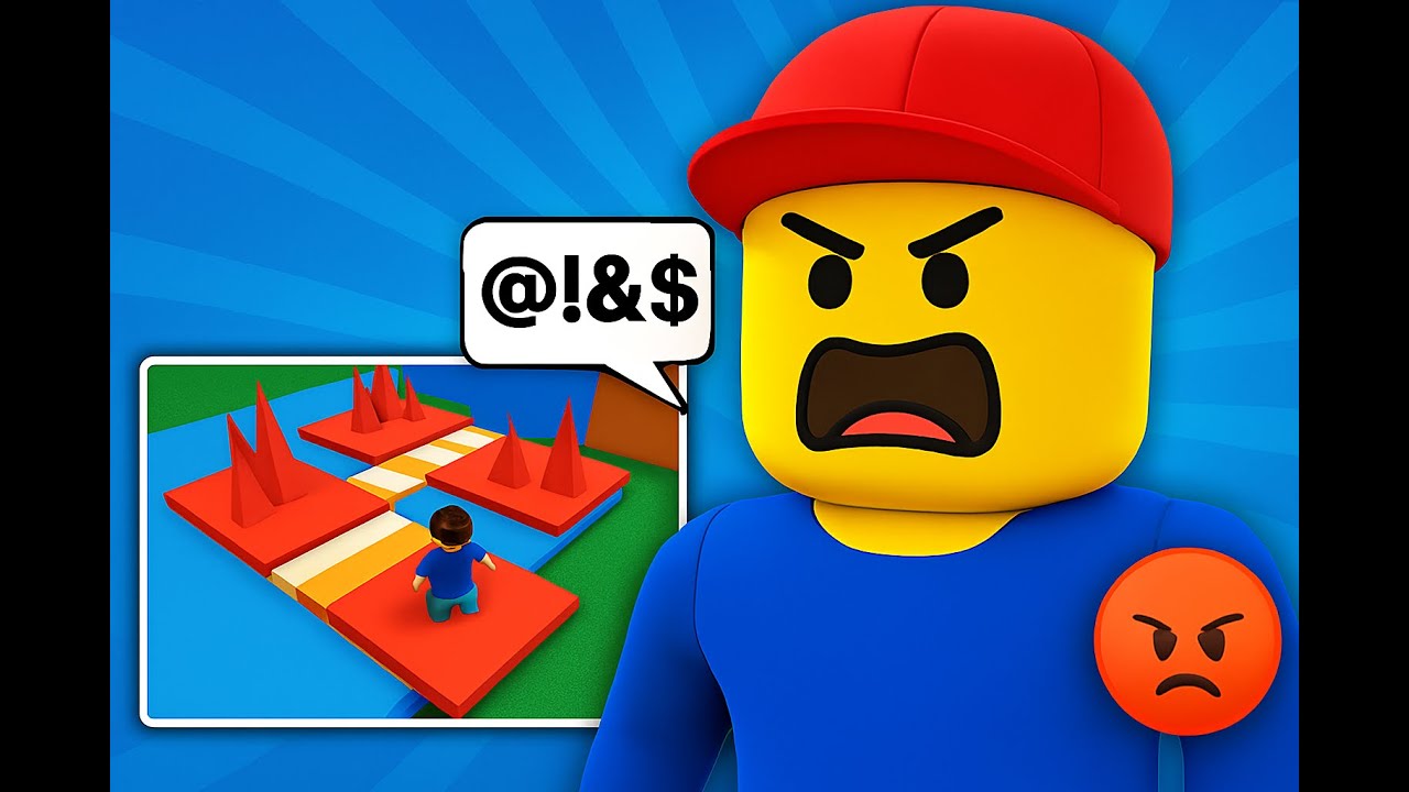 Playing the most raging game ever (Roblox - I wanna test the game ...