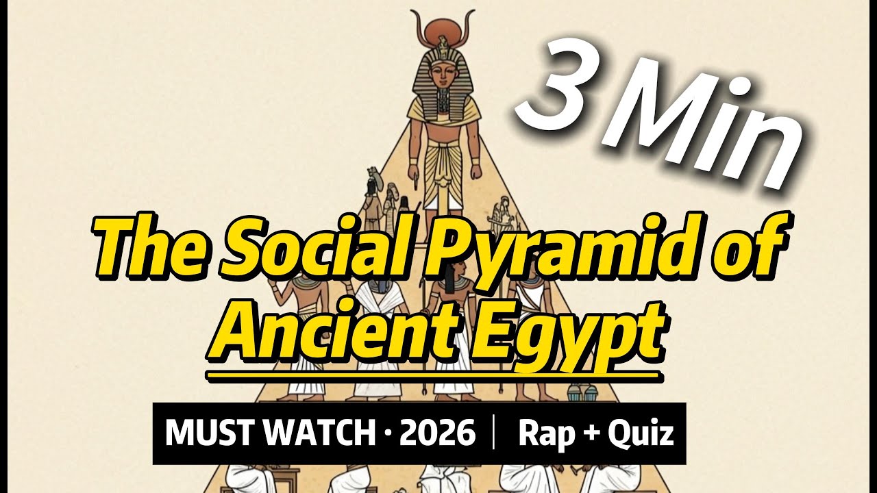 Ancient Egypt Social Pyramid | History Rap + Interactive Review Quiz ...