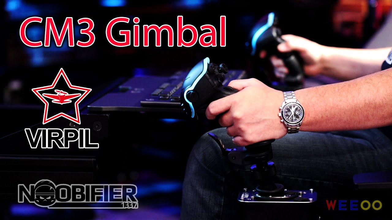 MT50 CM3 Gimbal by Virpil - YouTube