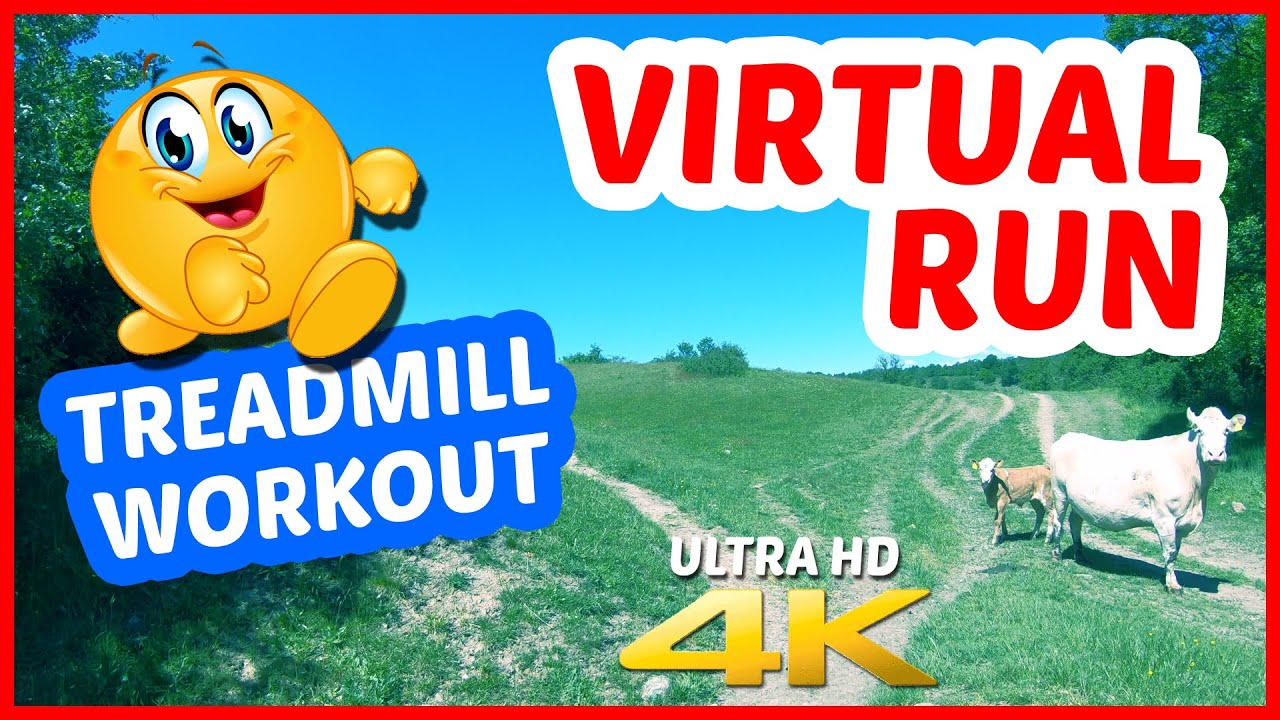 Virtual Treadmill Run | Virtual Trail Running Scenery - YouTube