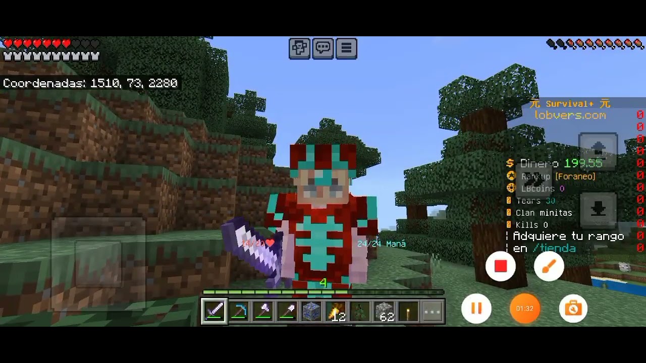 JUGANDO EN EL SERVER LOBVERS!!CAP-1 - YouTube