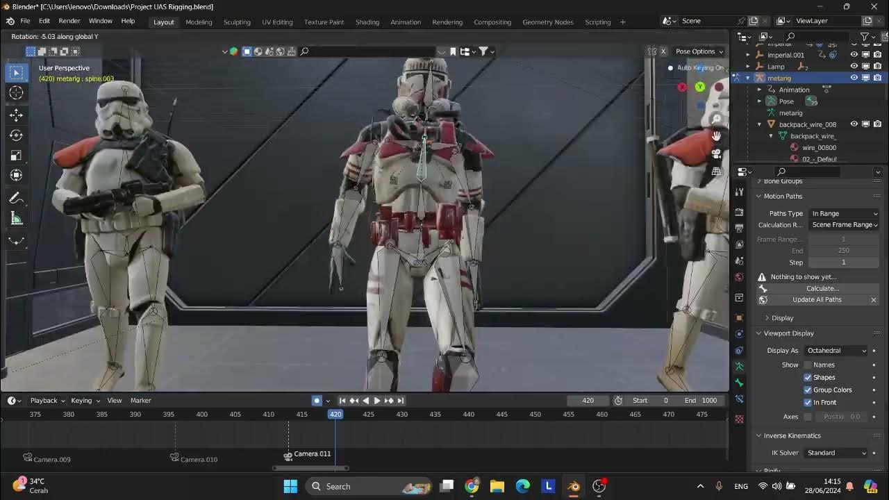 Rigging Star Wars - Blender 3D - YouTube