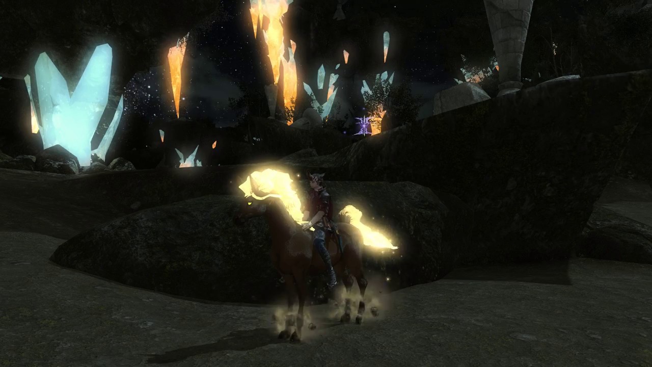 FFXIV - Montura Gullfaxi (Titan) - YouTube