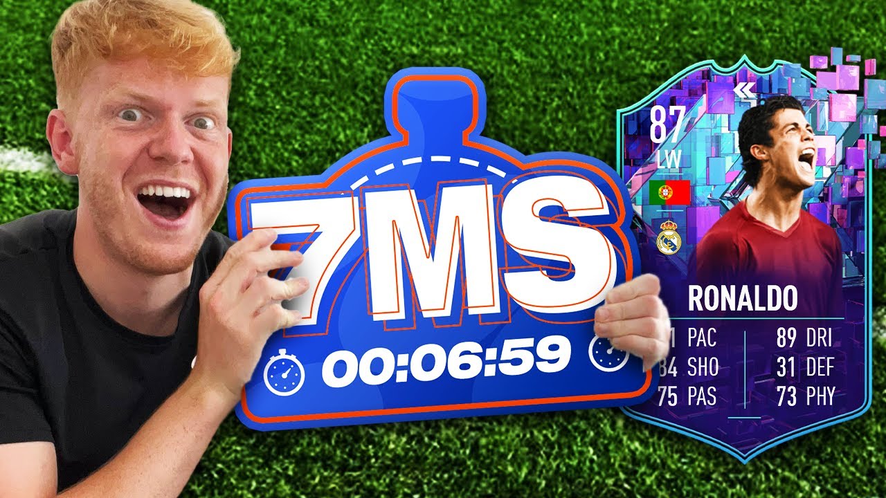 FLASHBACK RONALDO IS 100% WORTH IT!! 7 Minute Squad Builder - FIFA 23 ...