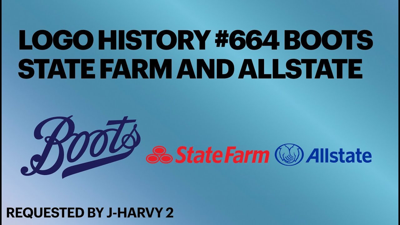 Logo History #664 Boots State Farm and Allstate - YouTube