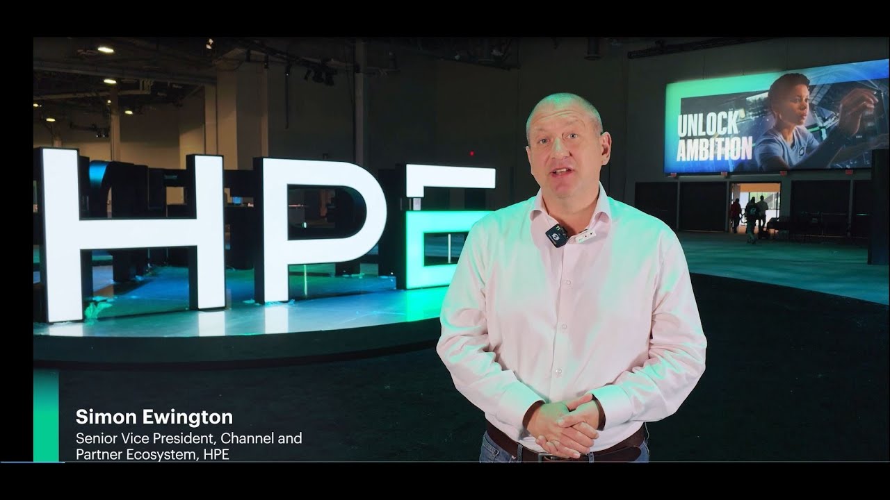 HPE Partner Growth Summit 2025: Simon Ewington, SVP of HPE Channel and ...