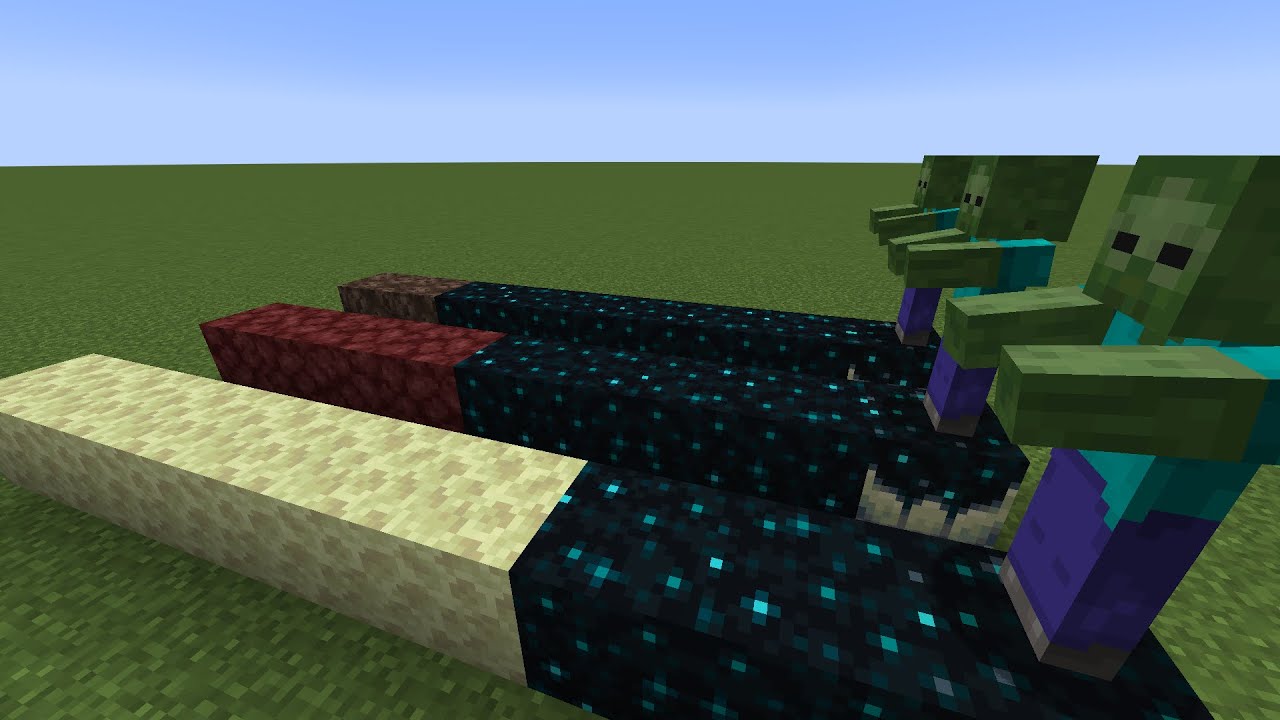 on which block the sculk spread better? - YouTube