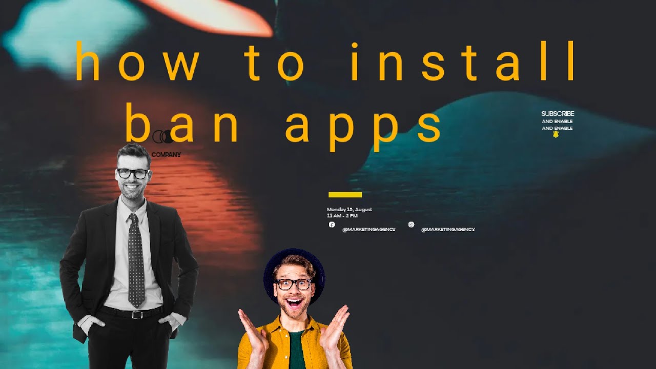how to install ban apps# Suryatechnical - YouTube