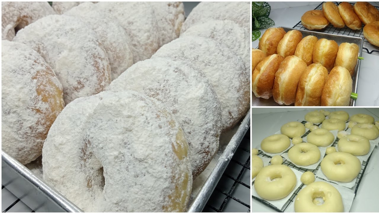 RESEP DONAT SUSU SUPER LEMBUT DAN MENUL - YouTube