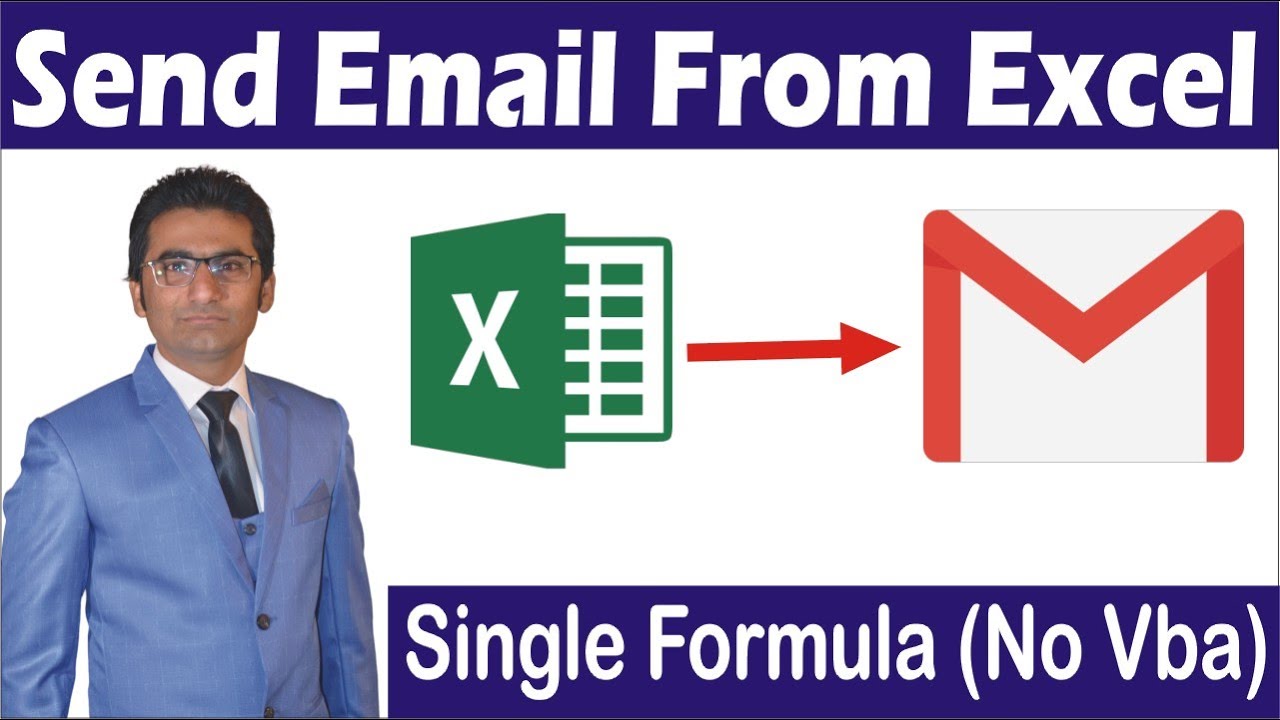 Send Email From Excel Automatically No VBA MRB Tech Solutions YouTube Send Email From Excel Automatically No VBA MRB Tech Solutions YouTube