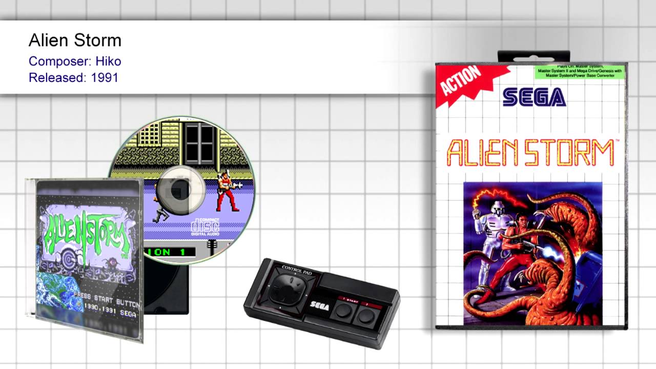 Alien Storm (Full OST) - SMS - YouTube