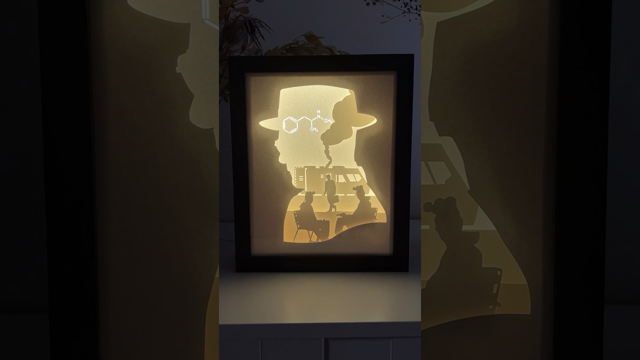 Breaking Bad DIY Light Box #breakingbad - YouTube