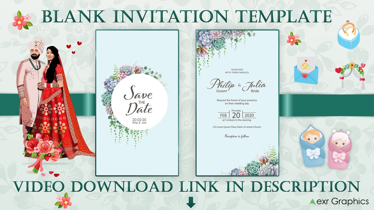 Wedding Invitation Video Blank Template Free Download Wedding Wedding Invitation Video Blank Template Free Download Wedding