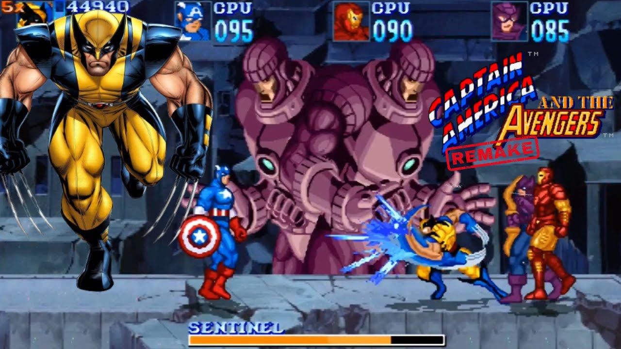 [OpenBOR] Captain America and The Avengers Remake - games - gamer ...