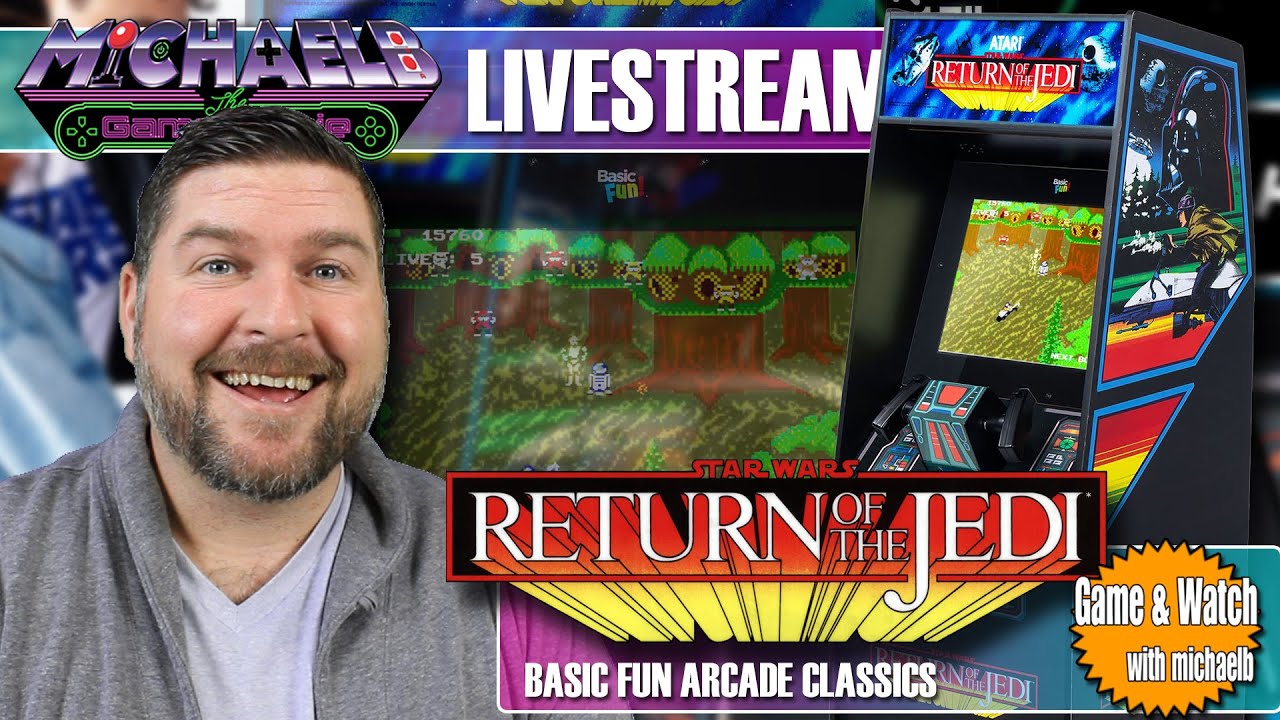 Star Wars Return Of The Jedi Basic Fun Arcade Classics Ultra Live ...
