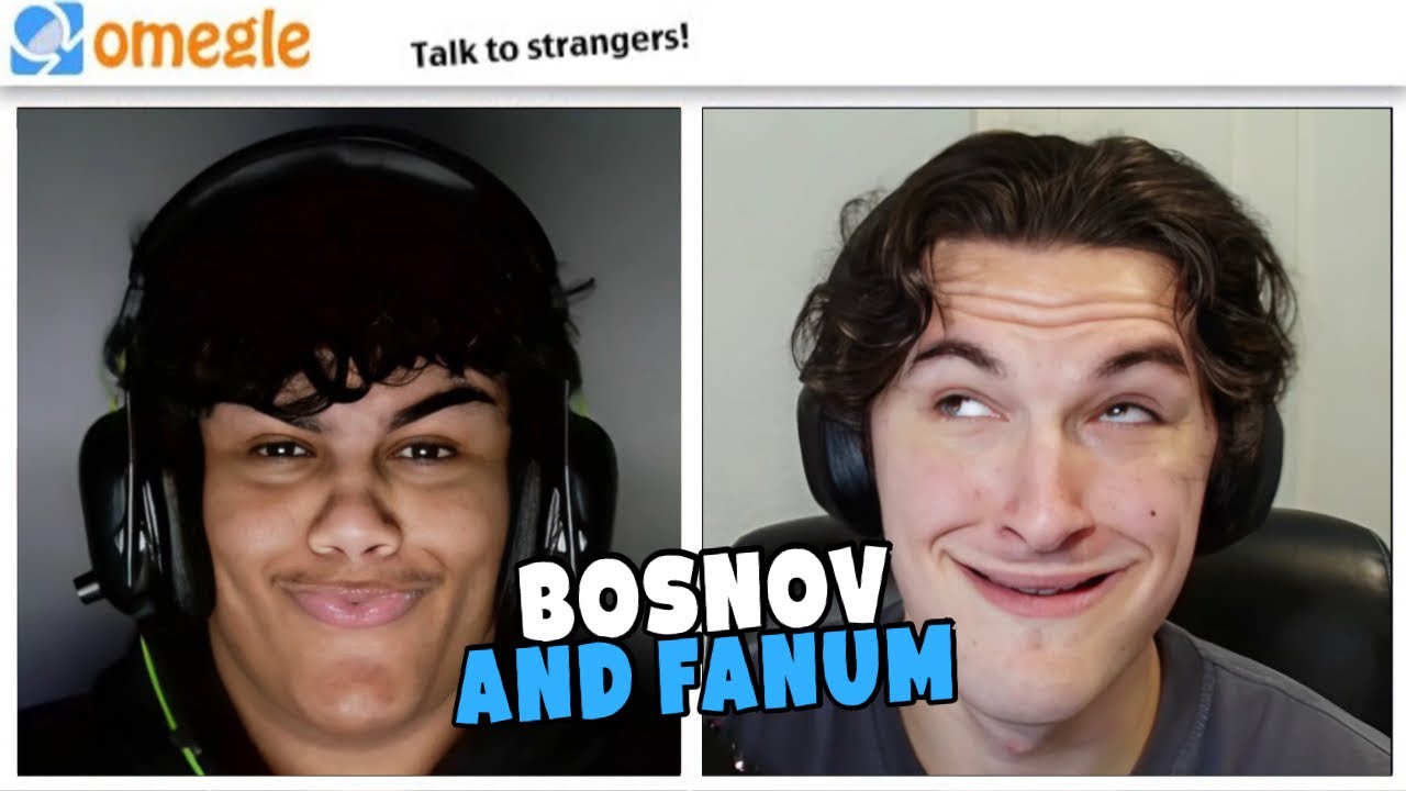 Bosnov And Fanum On Omegle Again! - YouTube