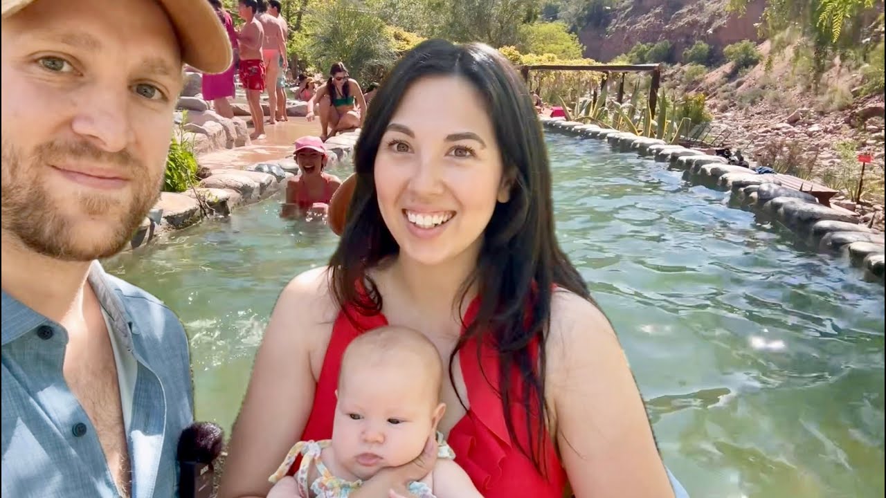Mendoza, Argentina! AMAZING Hot springs!!! Termas de cacheuta - YouTube