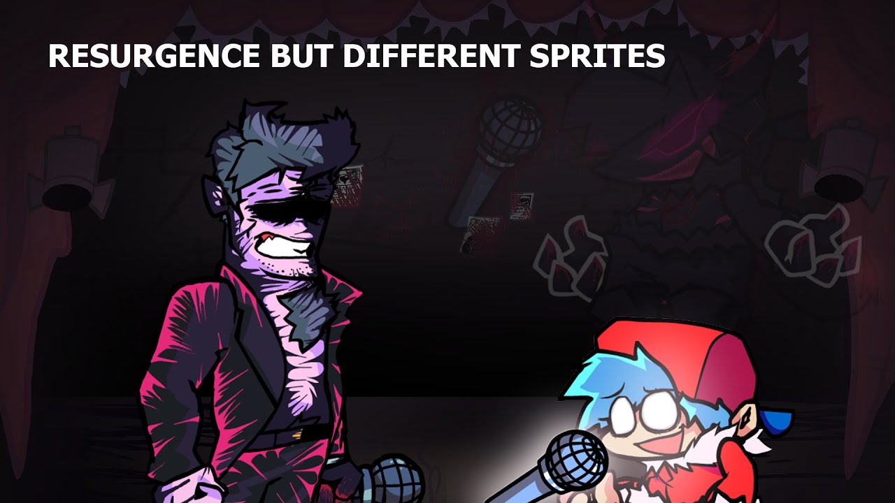RESURGENCE DIFFERENT SPRITES | Funkin' Corruption Reimagined | Soul ...