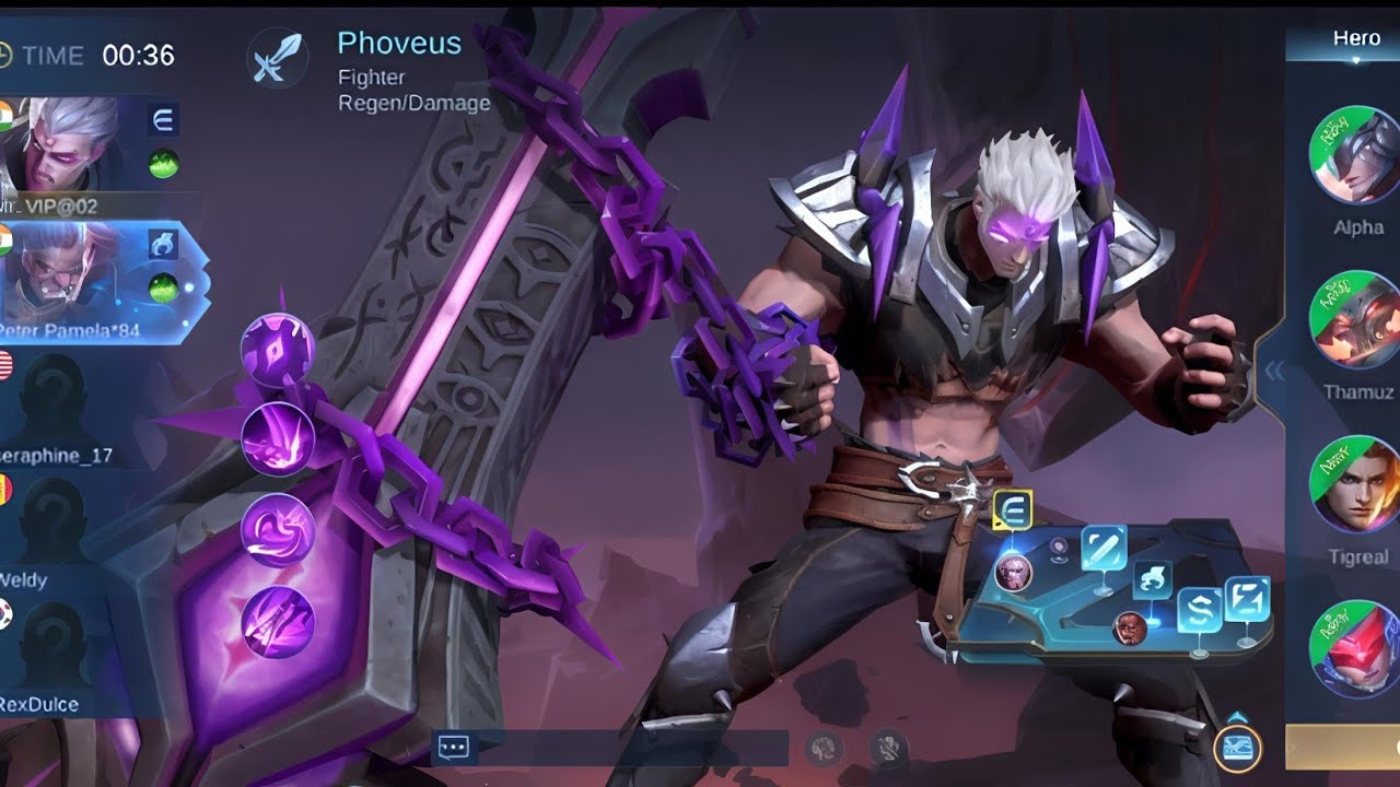 Unstoppable Fighter! Phoveus Full Power Gameplay|Best Build & Skills ...