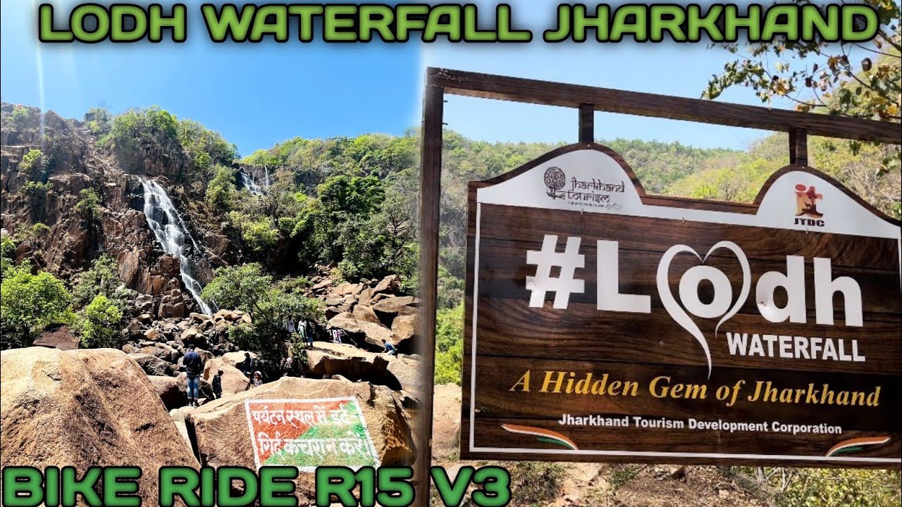 Highest Waterfalll of Jharkhand waterfall lodh || Netarhat ride (part 2 ...
